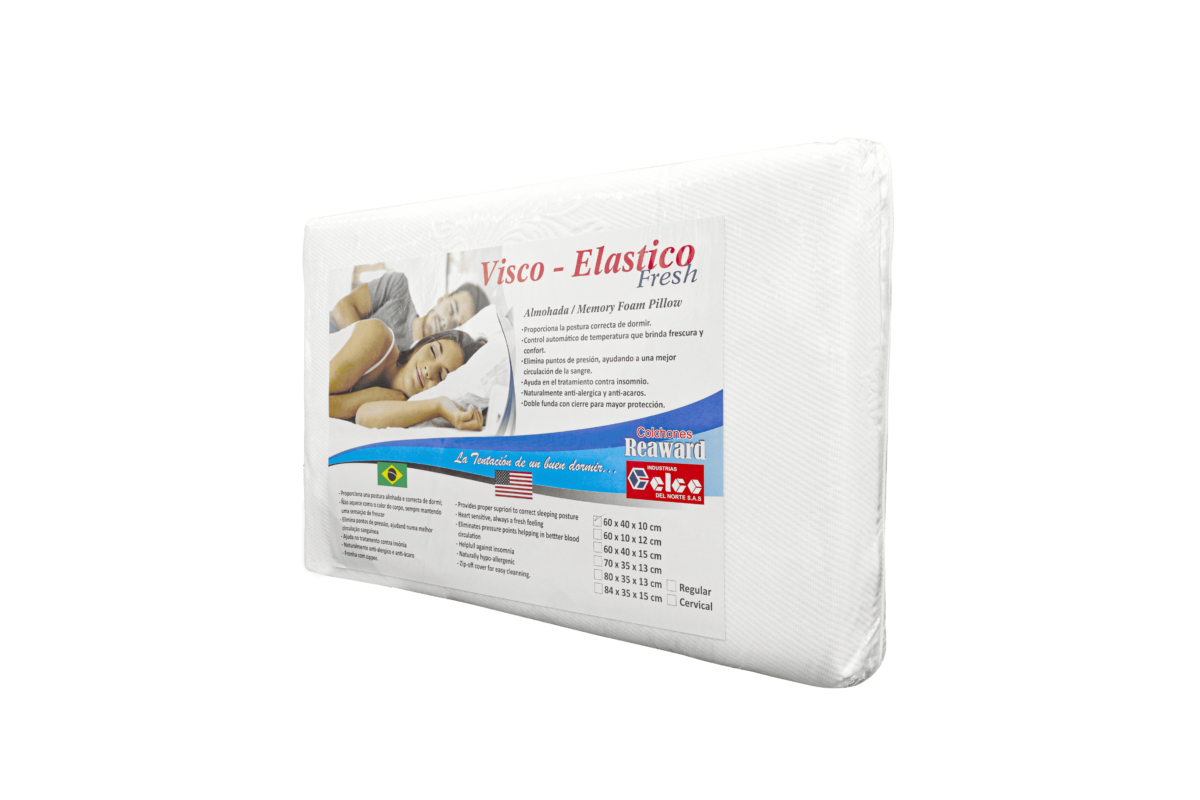 ALMOHADA VISCOFRESH 60X40 CMS - Industrias Celco